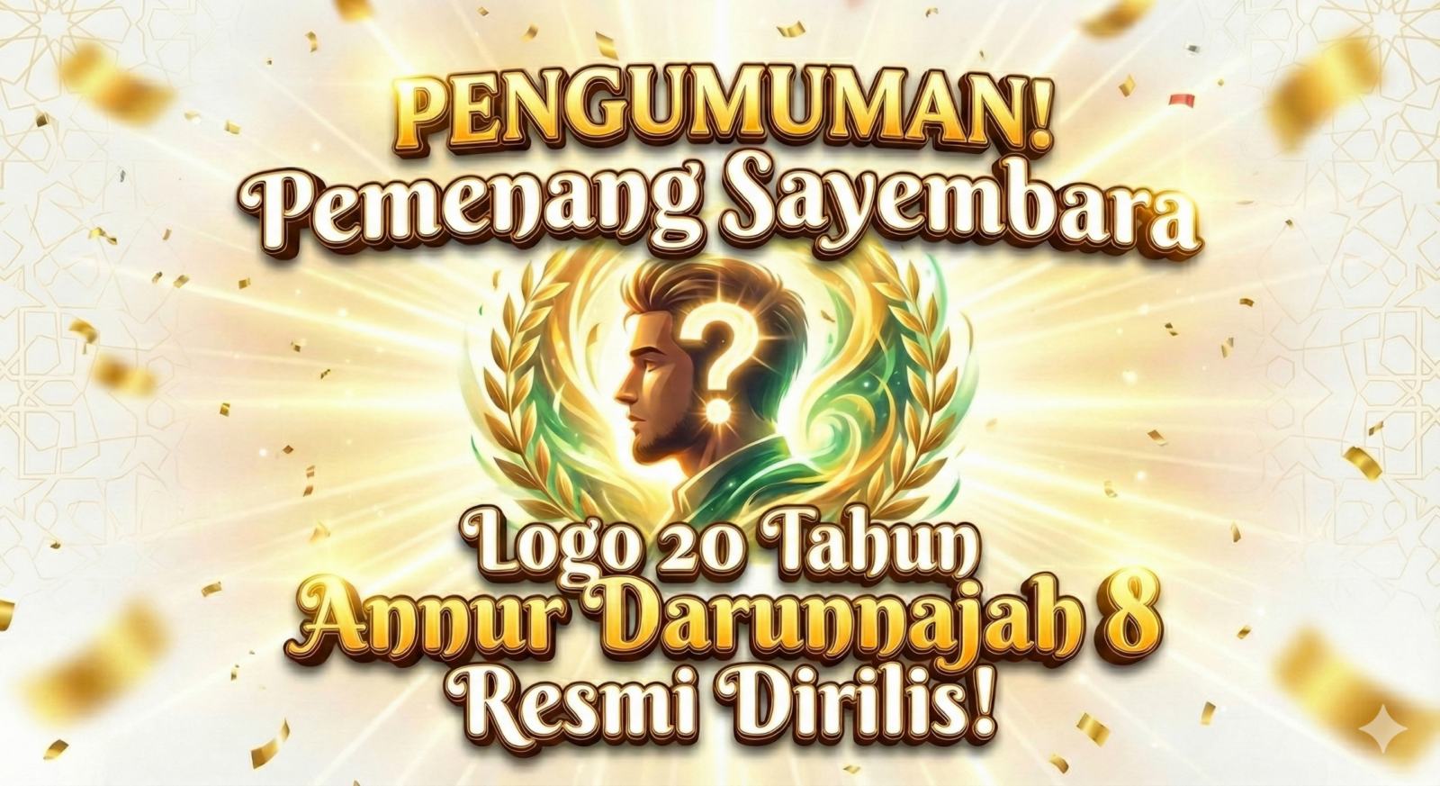 PENGUMUMAN! Pemenang Sayembara Logo 20 Tahun Annur Darunnajah 8 Resmi ...